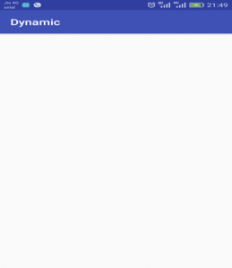 Dynamic Layout – AndroIndian