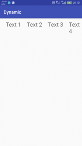 Dynamic Layout- Linear Layout – AndroIndian