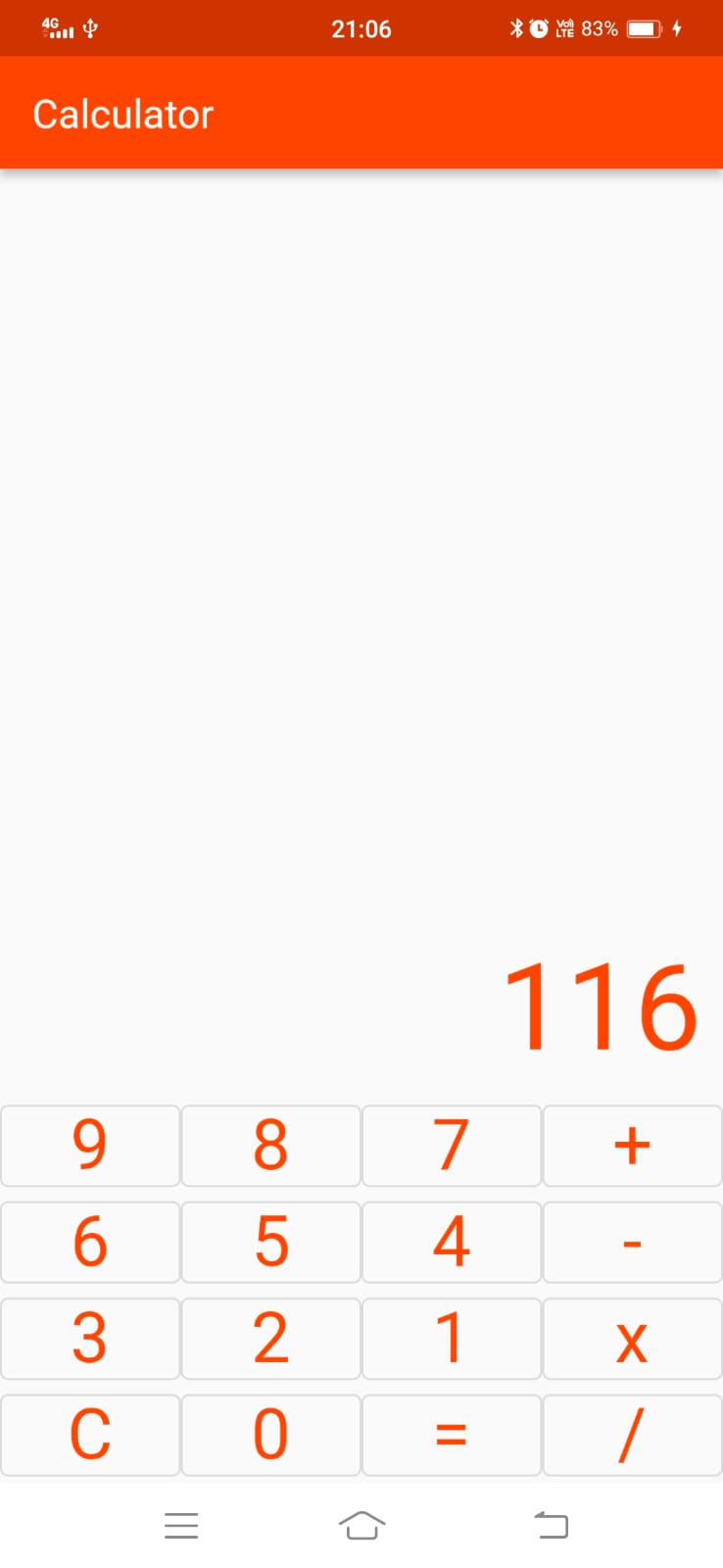 Simple Calculator in Flutter – AndroIndian
